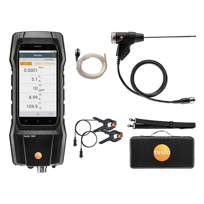 Testo 327-1 Multi-Purpose Flue Gas Analyser Advanced Kit | Flue Gas ...