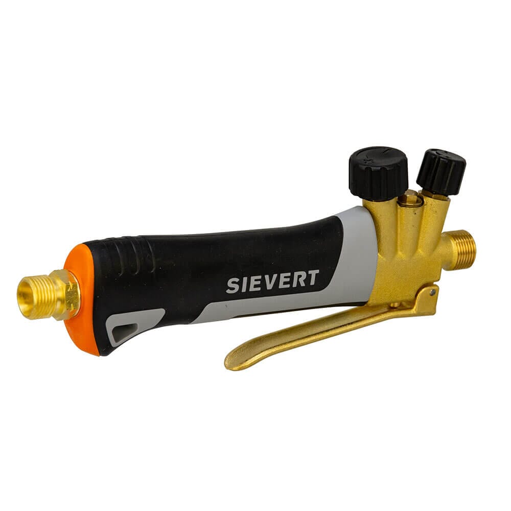 Sievert Pro 3488 Gas Blow Torch Handle with Pilot Flame Dual Valves Sievert Blow Torch Accessories gasproducts