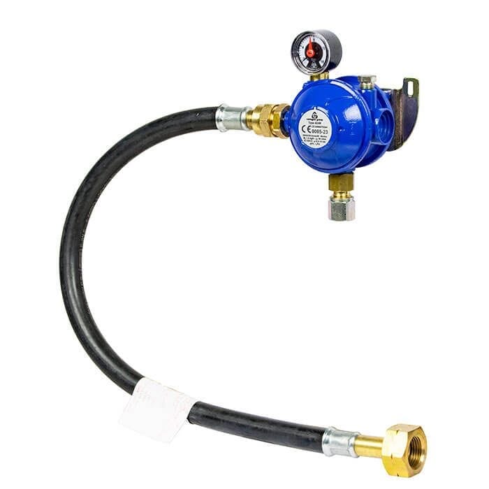 Cavagna Marine 30mbar Bulkhead Butane/Propane Gas Regulator Kit with ...
