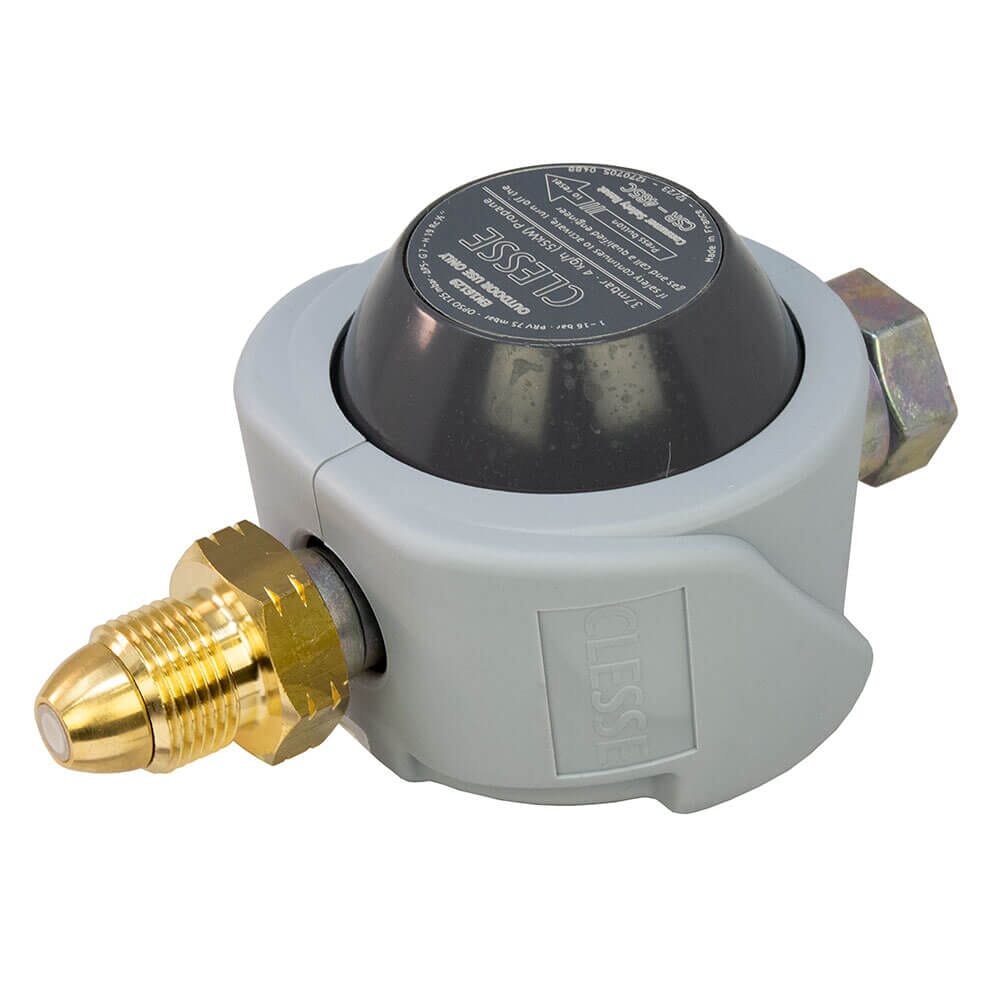 Clesse CSR485 37mbar Propane Gas Regulator & Hose Kit, 4kg - UK POL ...