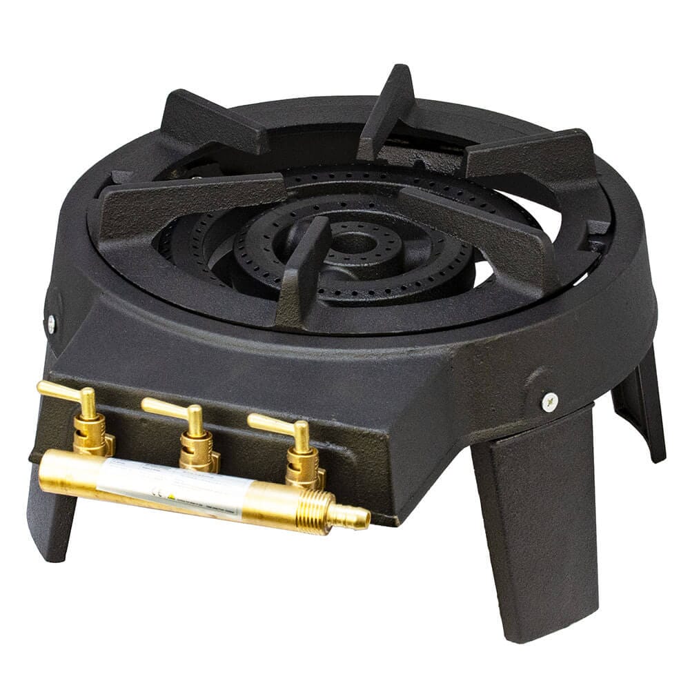 Lifestyle 9 kW Triple Burner Cast Iron Gas Boiling Ring | Gas Boiling ...