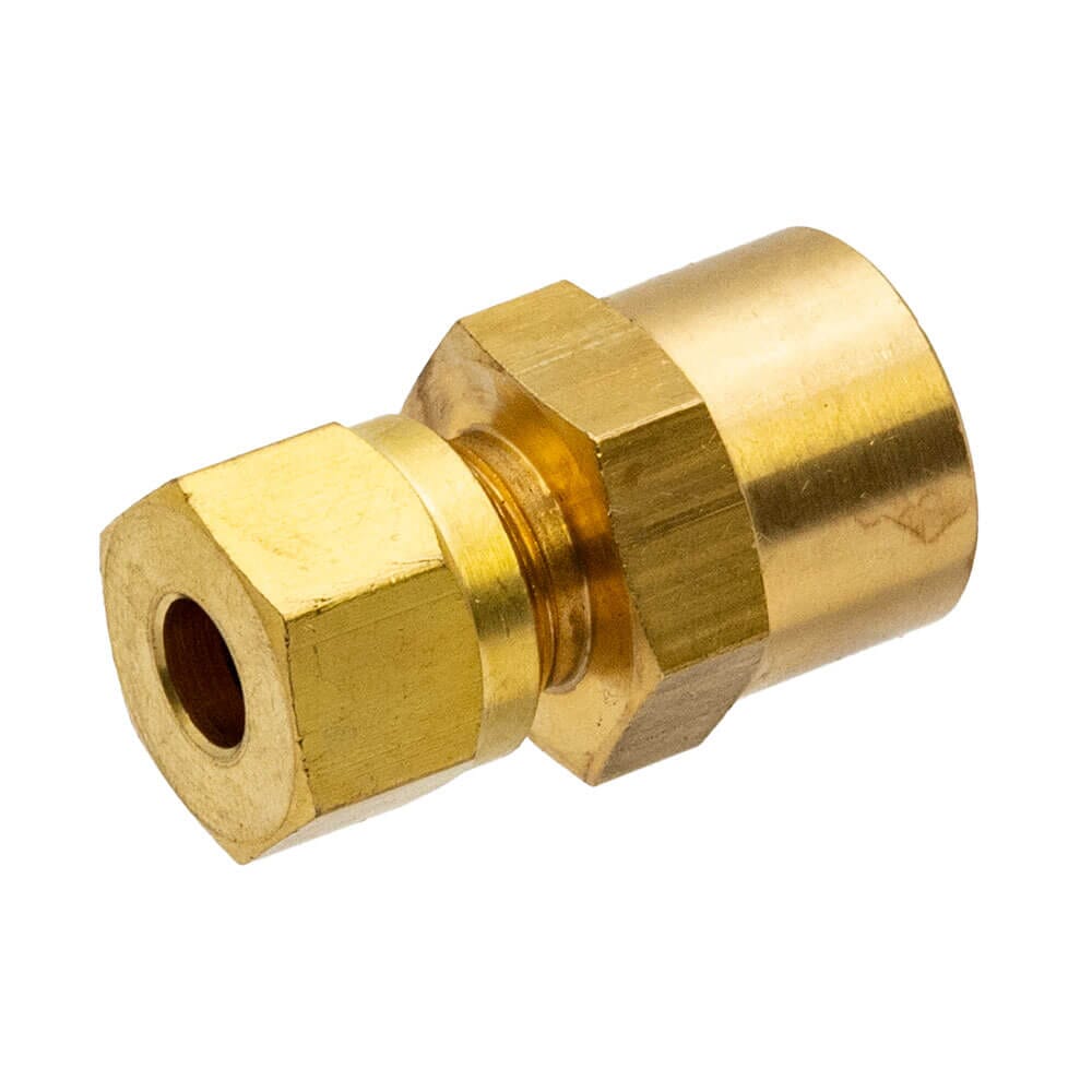 Brass Compression Female Adapter – 1/4" x 1/4" BSP FM | Caravan ...