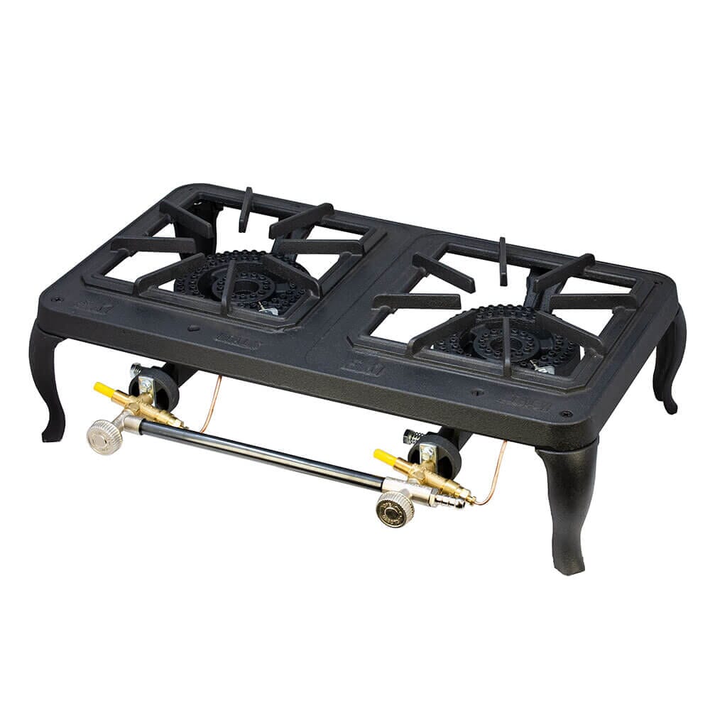 Double Burner Foker Europa Gas Boiling Ring with FFD | Gas Boiling ...