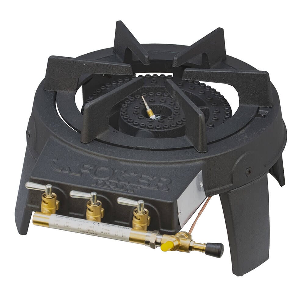 Foker Cast Iron Single Burner Gas Boiling Ring | Commercial catering ...