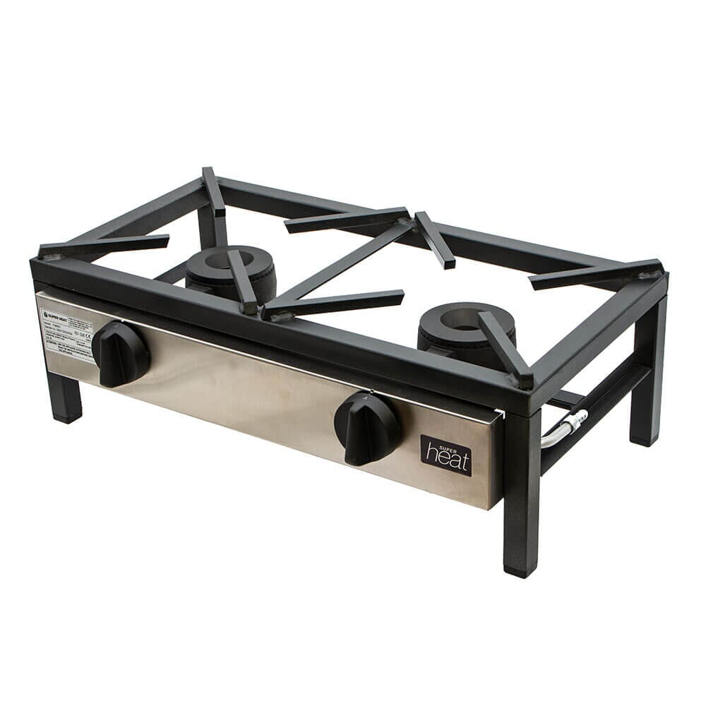 Super Heat Double Burner Gas Boiling Ring - 2 x 3.5kW | Gas Boiling ...