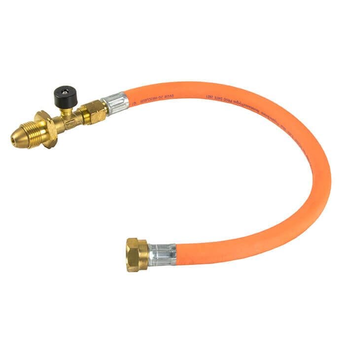 450mm Propane Gas Pigtail with Rupture Protection - POL x W20 | Gas ...
