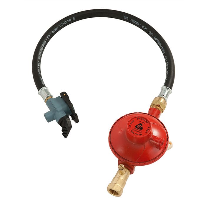 Reca Single Cylinder Propane Gas Regulator Kit T.G. | Single Cylinder ...