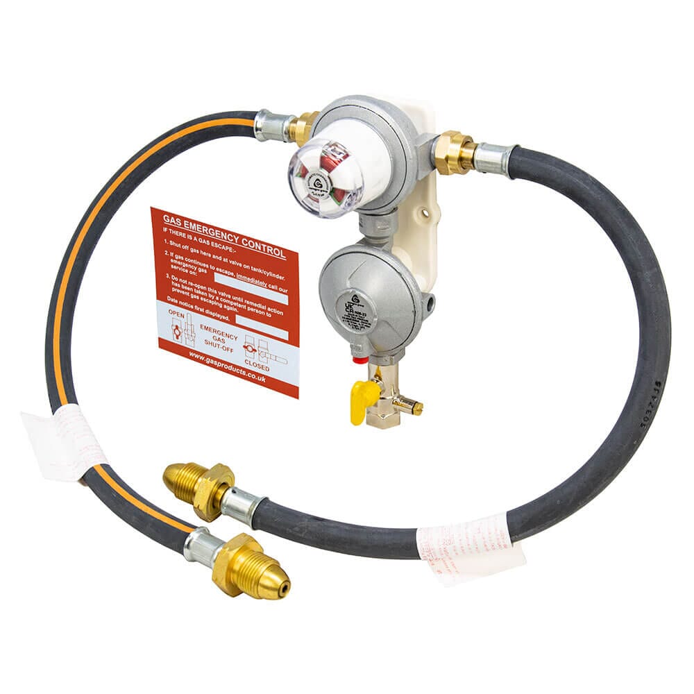 Cavagna LPG Manual Changeover Propane Gas Regulator Kit - UK POL ...
