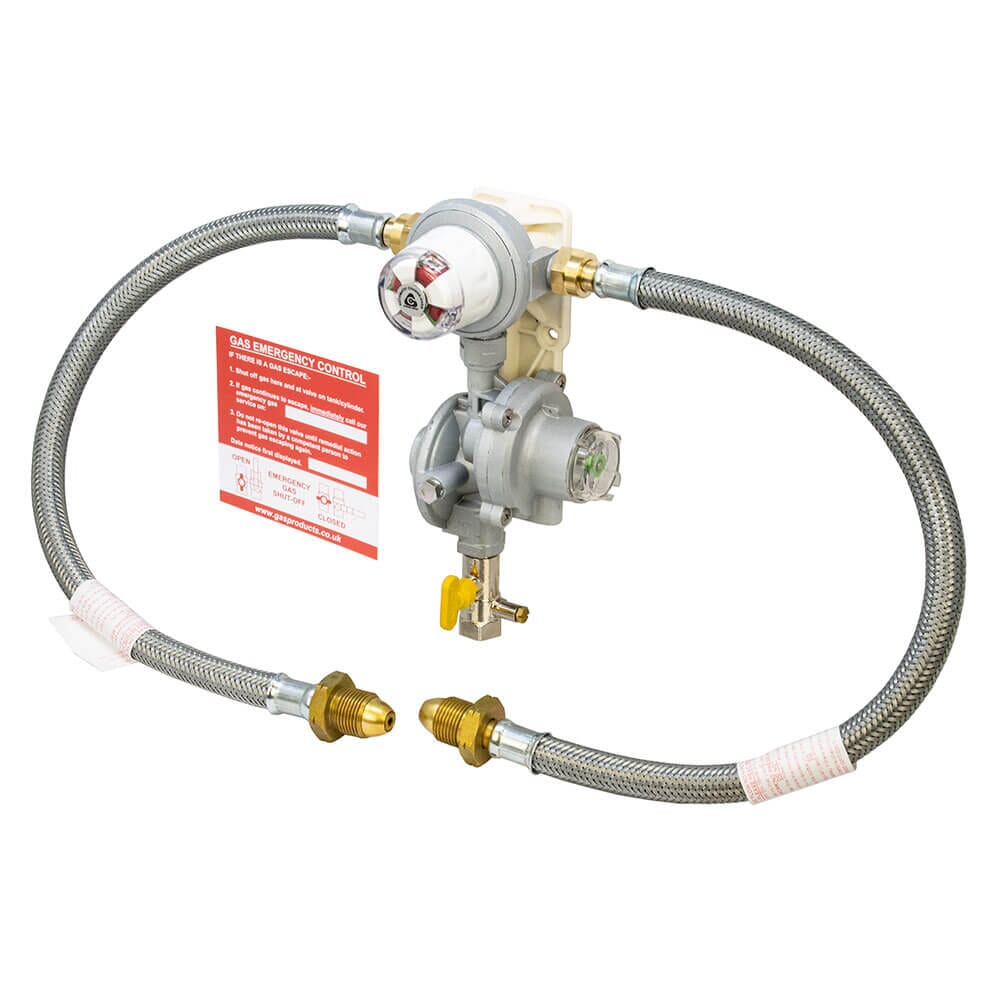 RF6030 Automatic Changeover Gas Regulator Kit with OPSO - UK POL ...