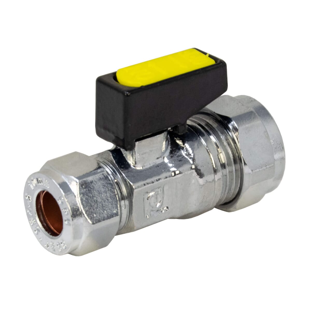 Mini Gas Ball Valve - 10mm x 15mm Compression | Ball Valves ...