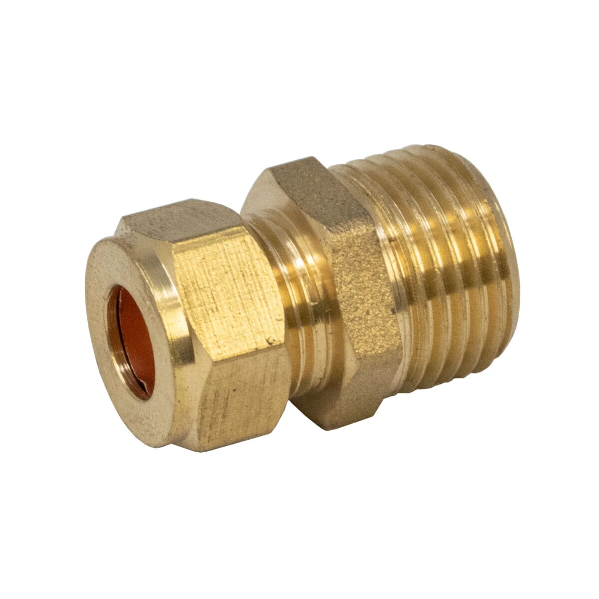 10mm Compression x 1/2" Bsp Male Straight Adaptor | Plumbing ...