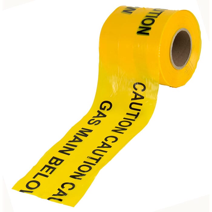 Gas Underground Marker Tape - 365m | Gas Identification & Installation ...