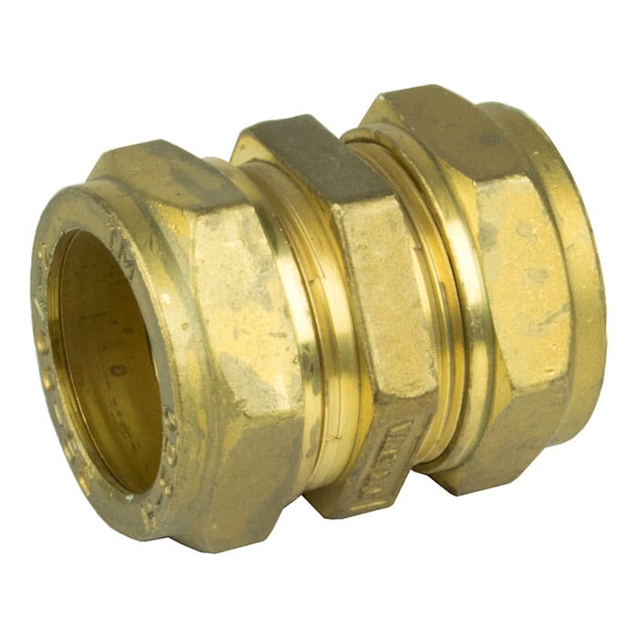 28mm Compression Coupler | Compression Pipe Fittings | gasproducts.co.uk