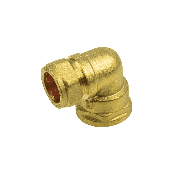 22mm Compression Elbow x 1/2" Bspfm | Compression Pipe Fittings ...