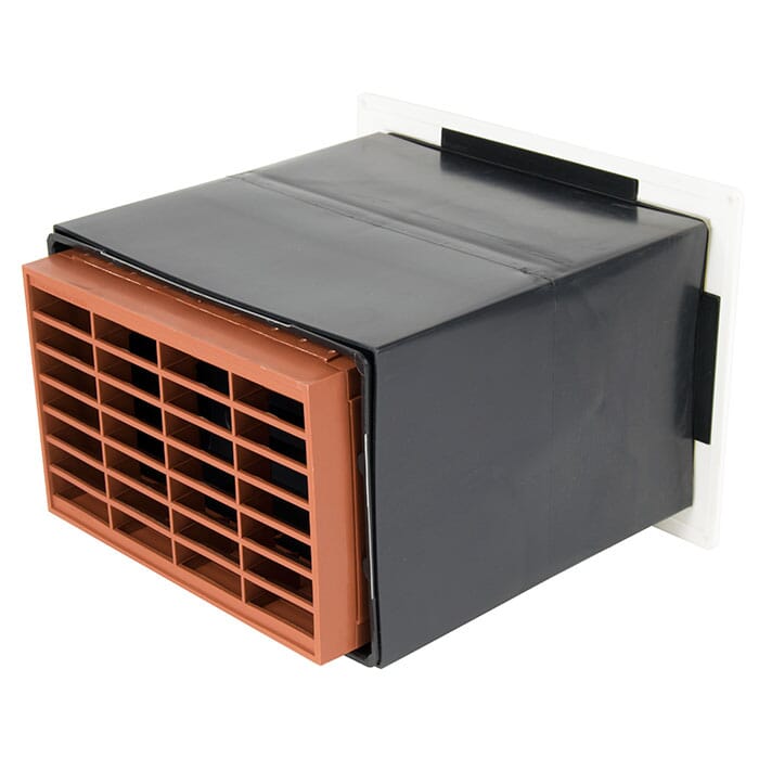Stadium BM720 Anti-Draught Black Hole Brick Ventilator | Ventilation ...