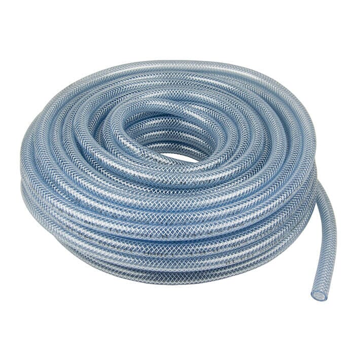 12.5mm ID (1/2”) x 30m Multipurpose Clear Unreinforced PVC Hose ...