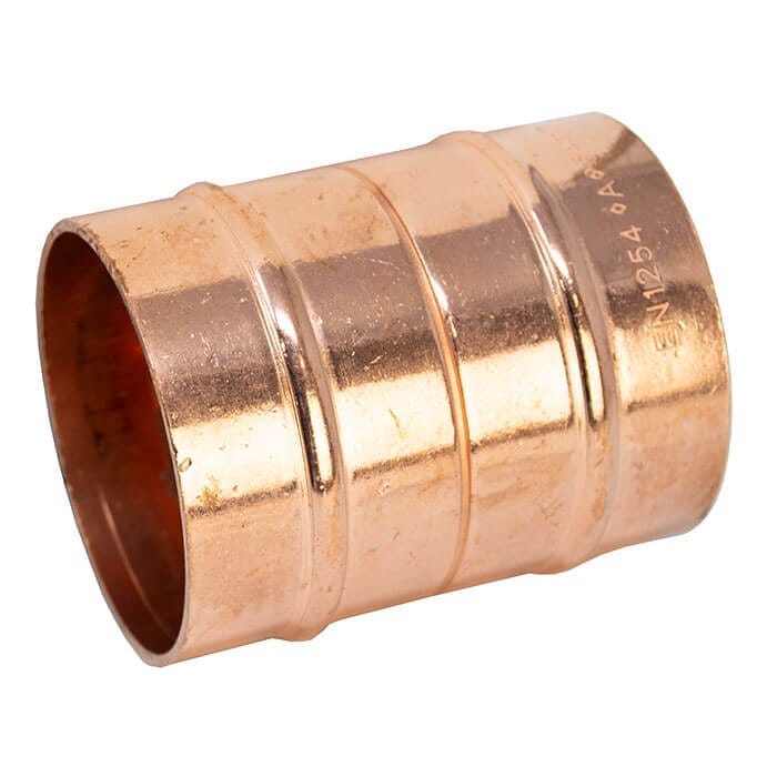 Copper Solder Ring Straight Coupling 54mm