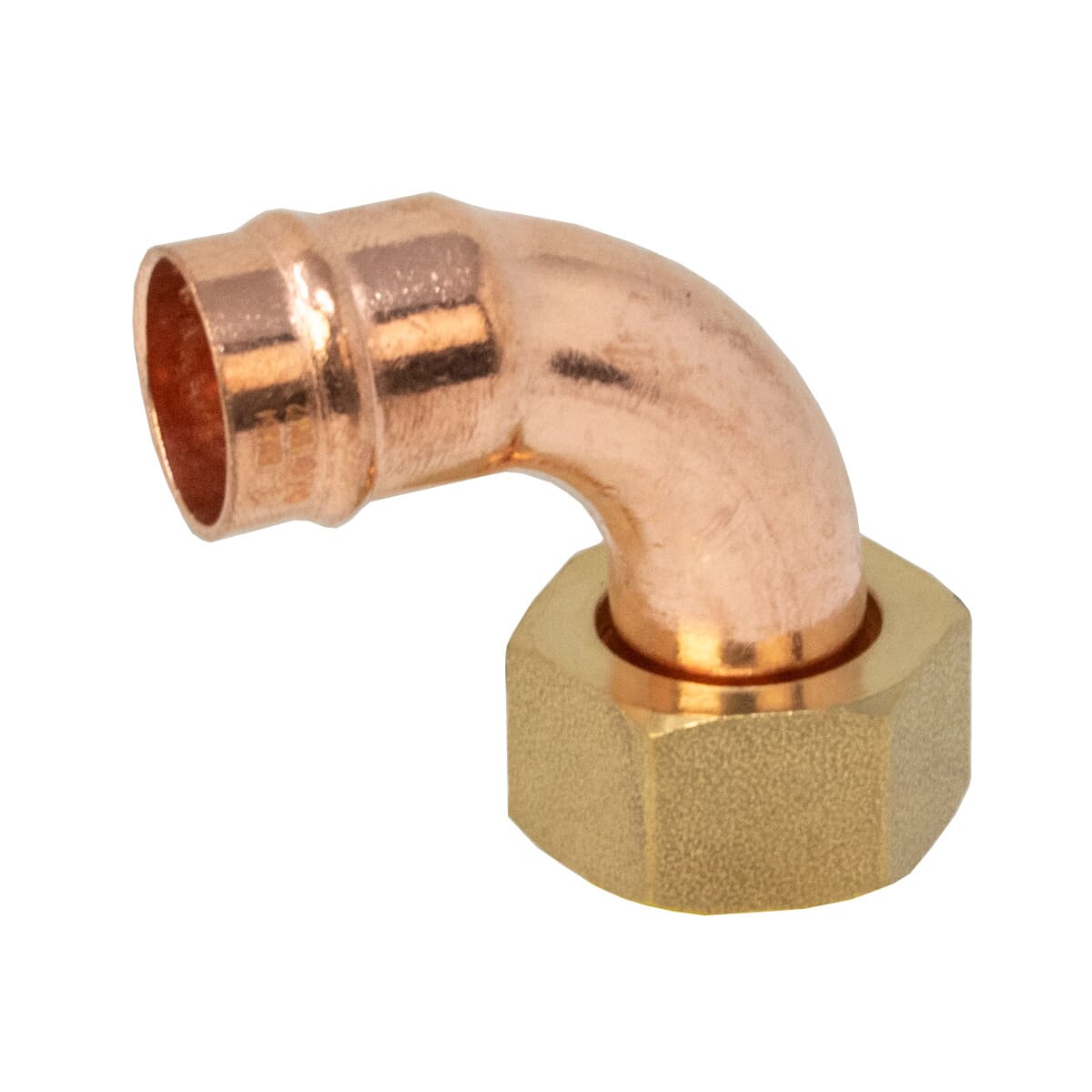 Copper Solder Ring Straight Tap Connector - 15mm x 1/2" Bsp Fm | Solder ...