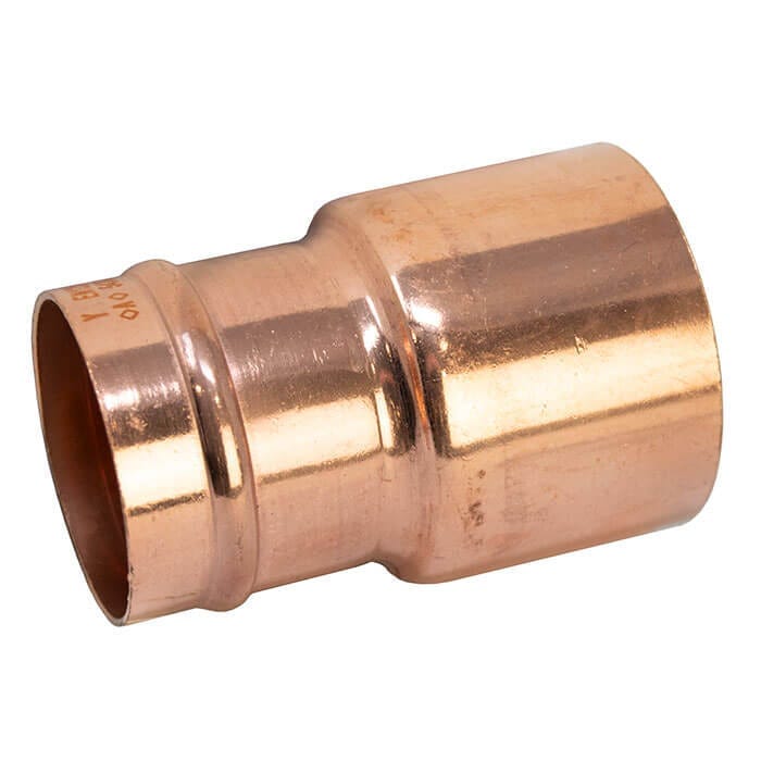 Copper Solder Ring Fitting Reducer - 54mm x 42mm | Solder Ring Pipe ...