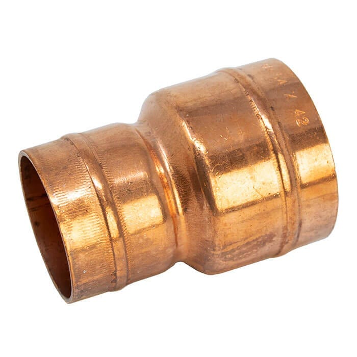 Copper Solder Ring Reducing Coupling - 54mm x 42mm | Solder Ring Pipe ...