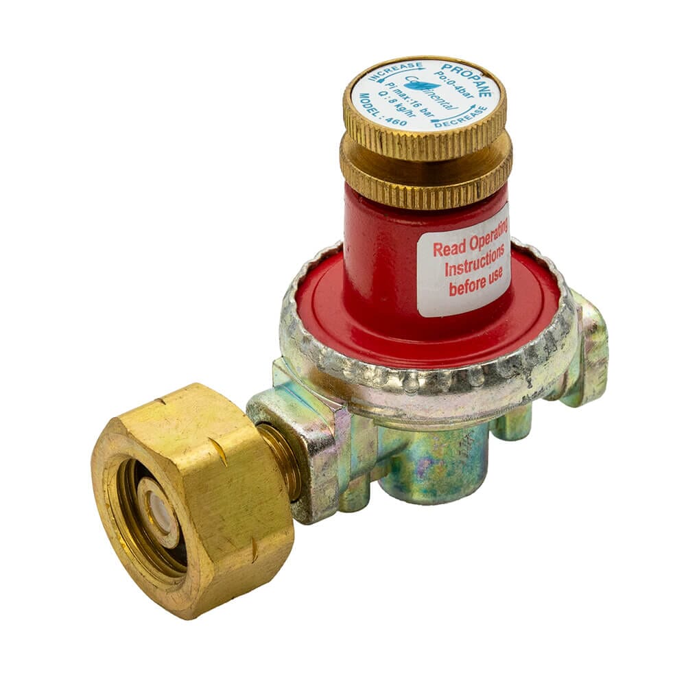 High Pressure Propane Gas Regulator 0.5–4 Bar Adjustable - F-Valve ...