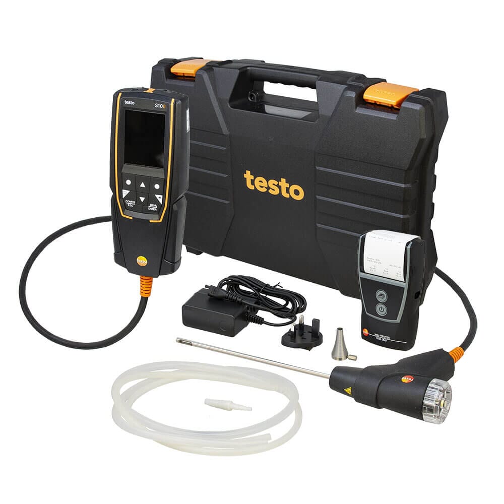 Testo 327-1 Flue Gas Analyser Advanced Kit | Testo Flue Gas Analysers ...