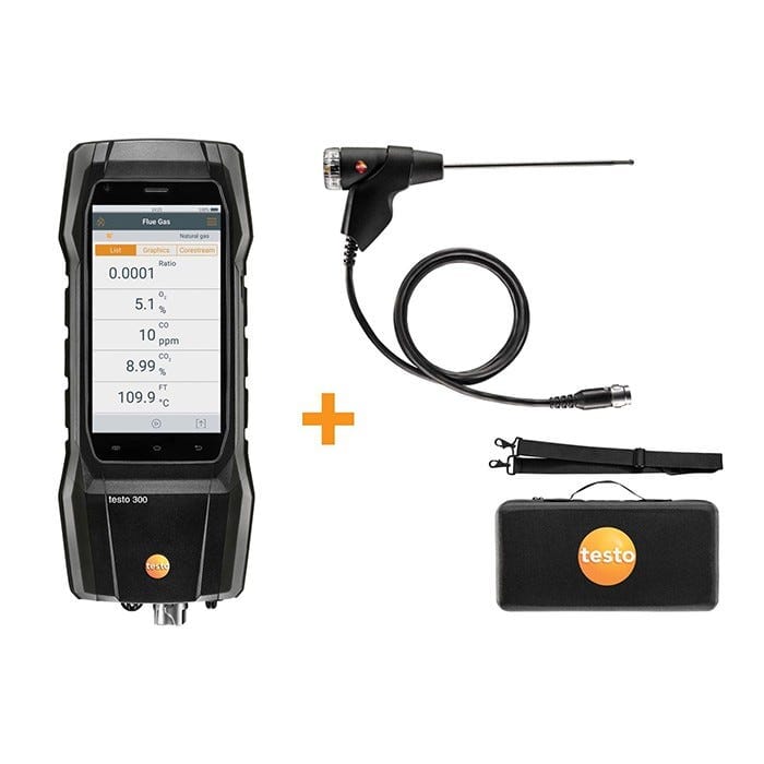 Testo 327-1 Multi-Purpose Flue Gas Analyser Advanced Kit | Flue Gas ...