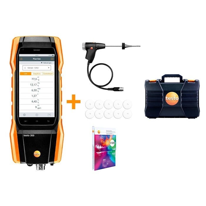Testo 327-1 Flue Gas Analyser Advanced Kit | Testo Flue Gas Analysers ...