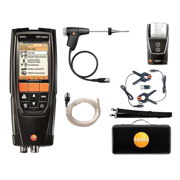 Testo 327-1 Multi-Purpose Flue Gas Analyser Advanced Kit | Flue Gas ...
