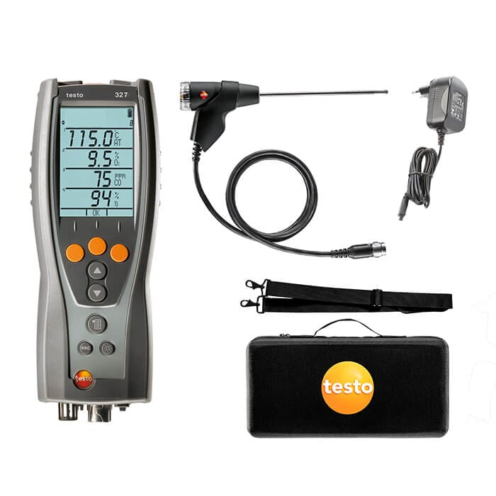 Testo 327-1 Multi-Purpose Flue Gas Analyser Advanced Kit | Flue Gas ...