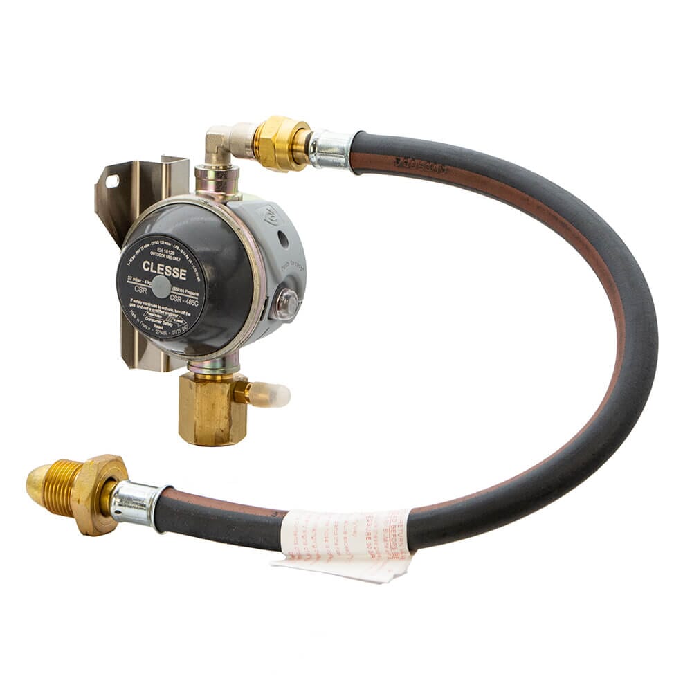 Clesse CSR485 OPSO LPG Single Cylinder Gas Regulator Kit - UK POL ...